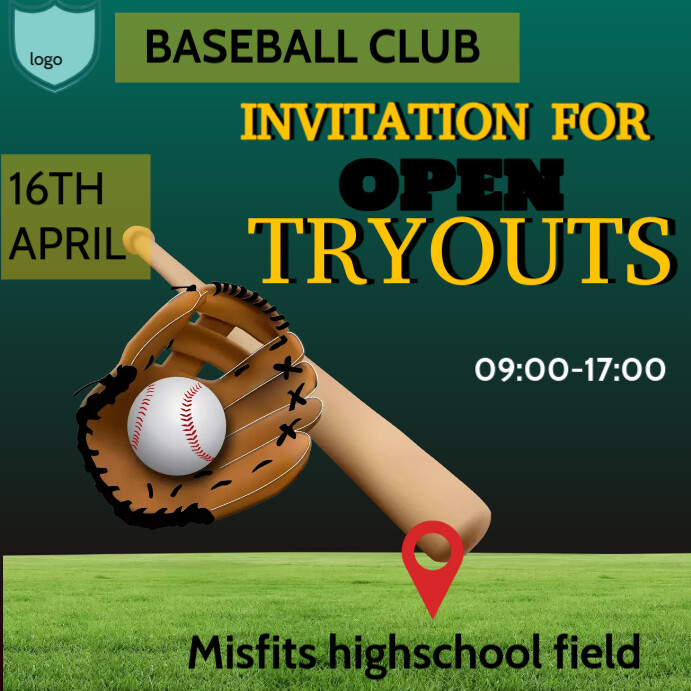 Baseball Template | PosterMyWall