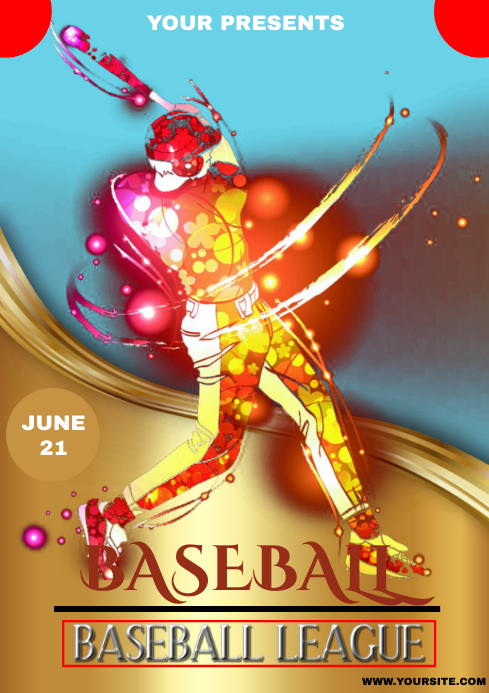 baseball Template | PosterMyWall