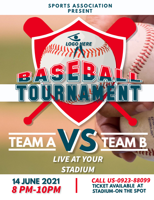 BASEBALL FLYER Template | PosterMyWall