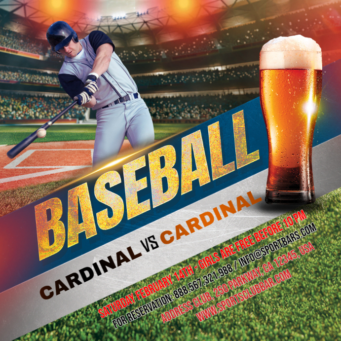 Baseball Flyer Template | PosterMyWall