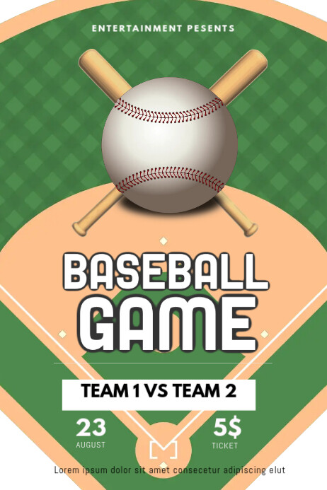 Baseball Flyer Template | PosterMyWall