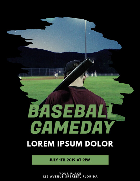 Baseball Flyer Template | PosterMyWall