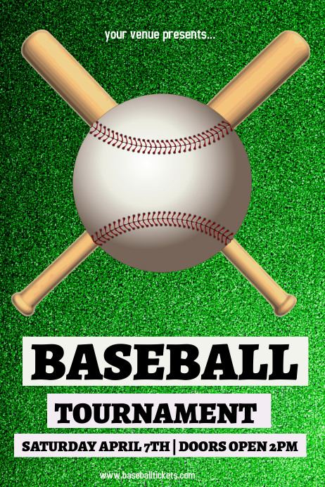 Baseball game FLYER Template | PosterMyWall