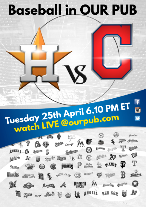 Baseball Game Poster Template | PosterMyWall