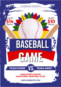 Baseball Tournament Flyer Template | PosterMyWall