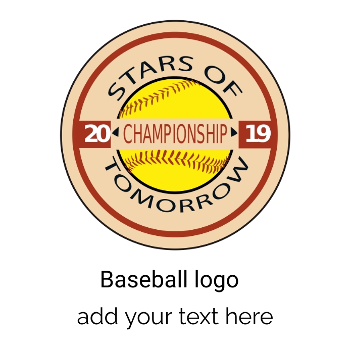 Copia de Baseball LOGO | PosterMyWall