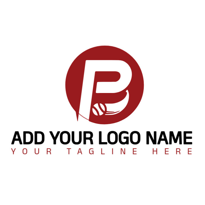 baseball logo/game logo/company logo/letter b Template | PosterMyWall
