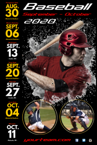 Baseball Poster Template | PosterMyWall
