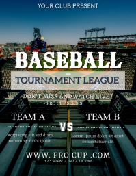 Baseball Night Flyer Template | PosterMyWall