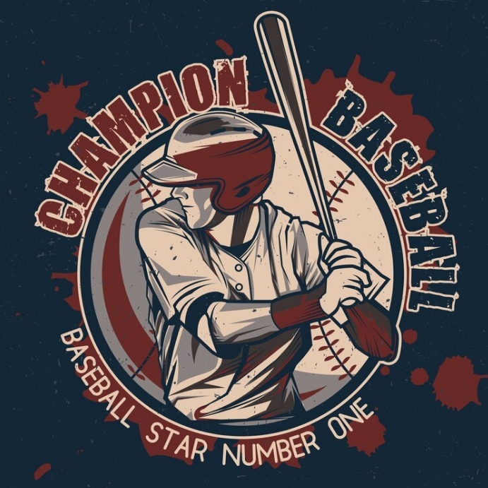 Baseball poster Template | PosterMyWall