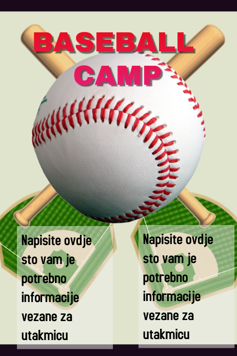 Baseball Template | PosterMyWall