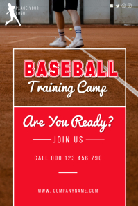 Baseball Camp Template | PosterMyWall