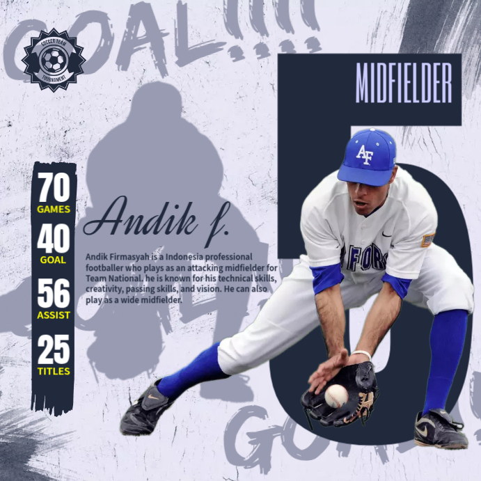 Copy of Baseball Sport Ads | PosterMyWall