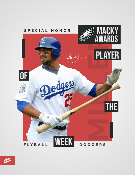 Copy of Baseball sports poster design | PosterMyWall