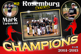 Baseball Team Poster Template | PosterMyWall