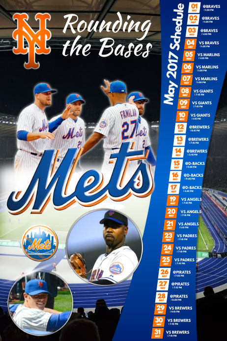 Baseball Team Poster Template | PosterMyWall