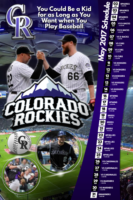 Baseball Team Poster Template | PosterMyWall