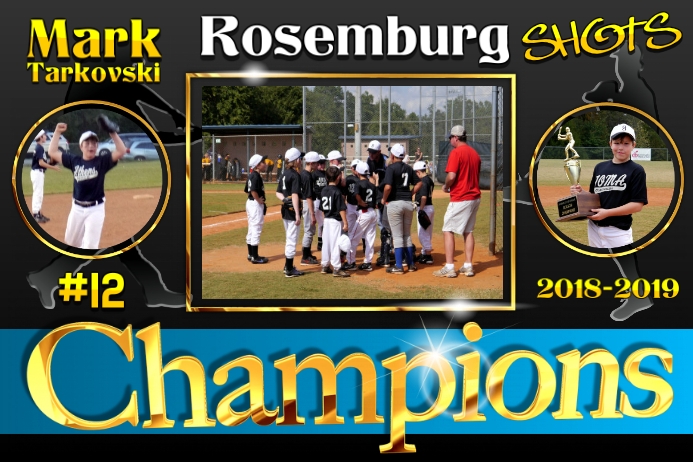 Baseball Team Poster Template | PosterMyWall