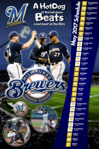 baseball schedule Template | PosterMyWall