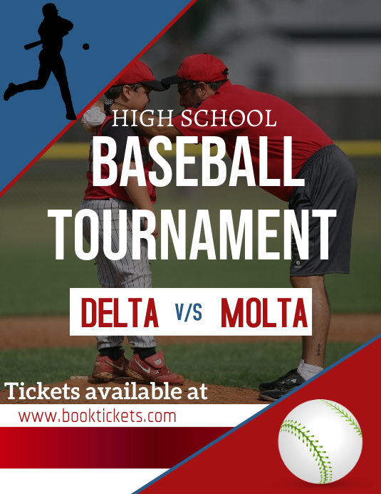 Baseball tournament poster Template | PosterMyWall