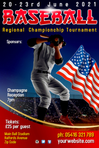 Baseball Team Poster Template | PosterMyWall