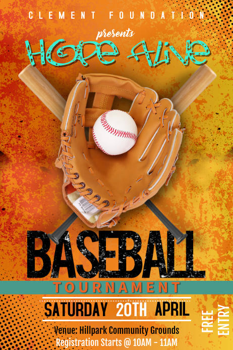 Copy of Baseball Tournament poster | PosterMyWall
