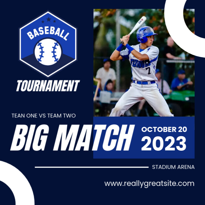 baseball tournament template | PosterMyWall