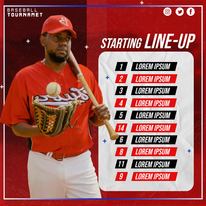 Baseball Tournaments Template | PosterMyWall