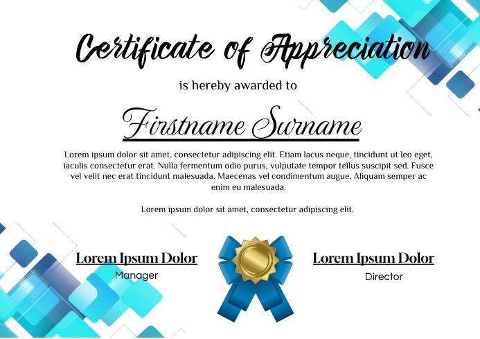 Copy of BASIC STYLE CERTIFICATE | PosterMyWall