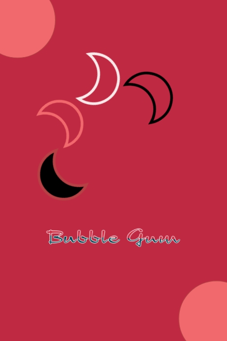 Basic Template Bubble Gum | PosterMyWall