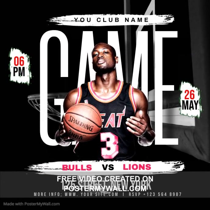 BASKETBALL (1) Template | PosterMyWall