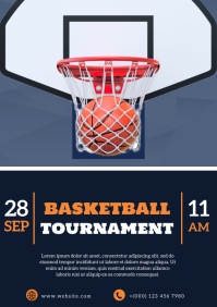 Basketball schedule Template | PosterMyWall