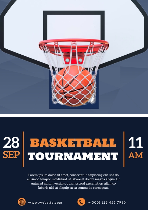 Copy of BASKETBALL A4.C | PosterMyWall