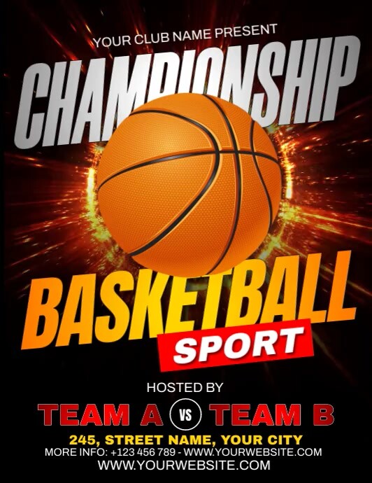 Basketball Ads Template | PosterMyWall