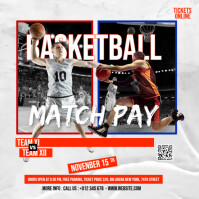 Basketball Game Template | PosterMyWall