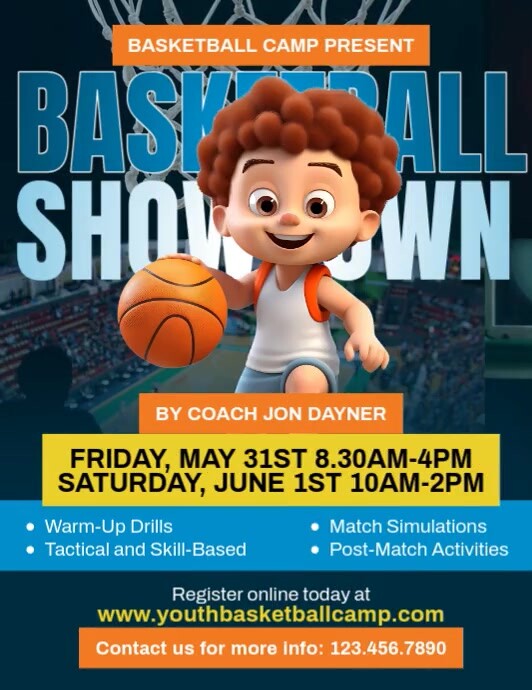 Copy of Basketball Ads | PosterMyWall