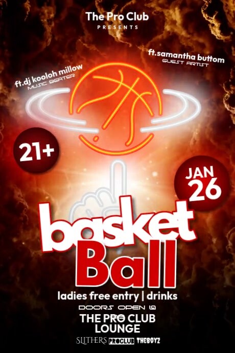 Basketball Championship Template | PosterMyWall