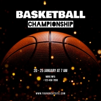 Basketball Championship Template | PosterMyWall