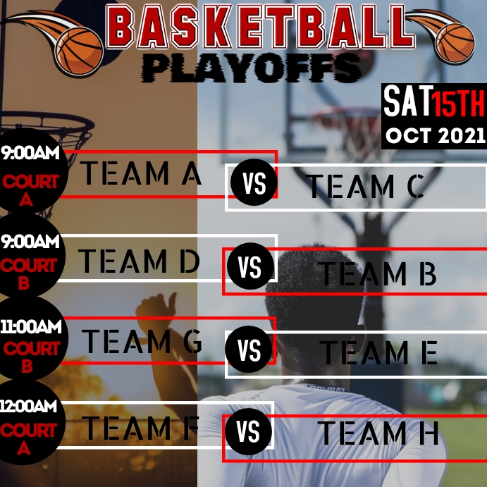 basketball Template | PosterMyWall