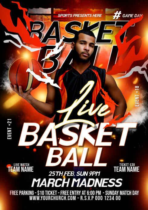 Copy of BASKETBALL | PosterMyWall