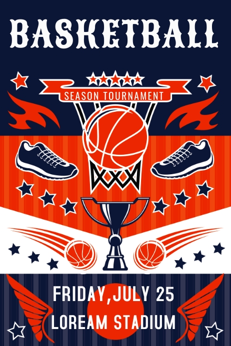 basketball Template | PosterMyWall