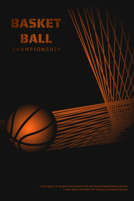 basketball Template | PosterMyWall