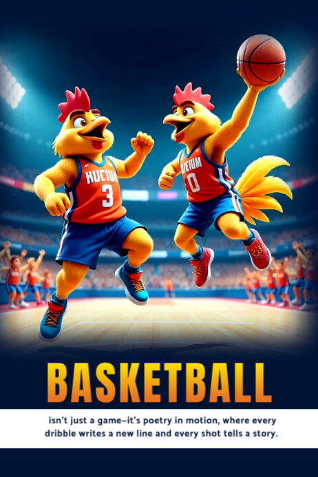 Basketball Template | PosterMyWall