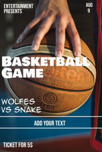 BASKETBALL LESSONS FLYER Template | PosterMyWall