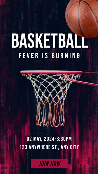 Basketball Event Template | PosterMyWall
