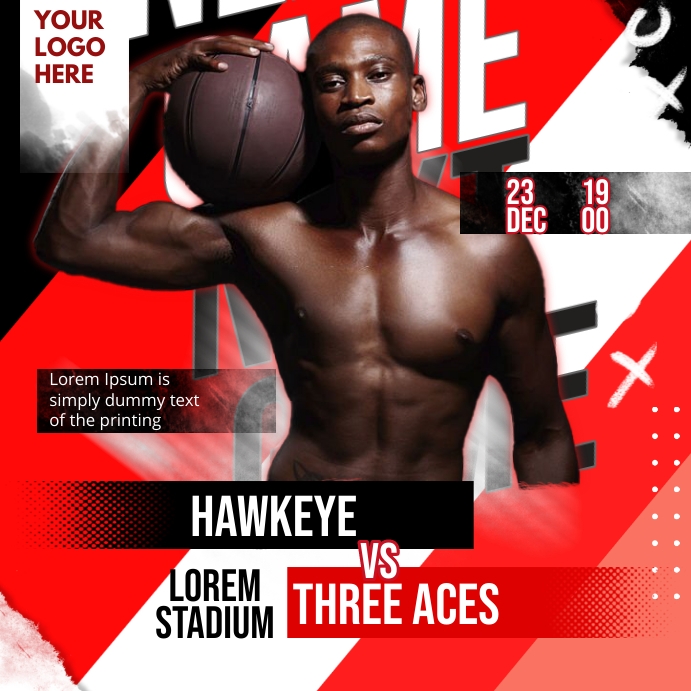 Basketball Final Game Template | PosterMyWall