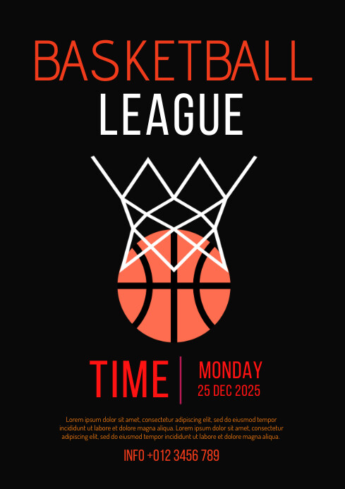 BASKETBALL FLAYER TEMPLATE | PosterMyWall