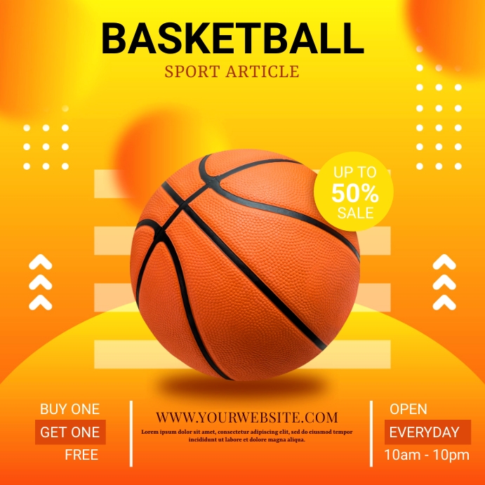 BASKETBALL FLAYER TEMPLATE | PosterMyWall