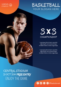 BASKETBALL FLAYER TEMPLATE | PosterMyWall