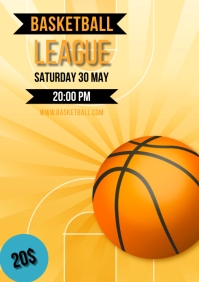 BASKETBALL FLAYER TEMPLATE | PosterMyWall